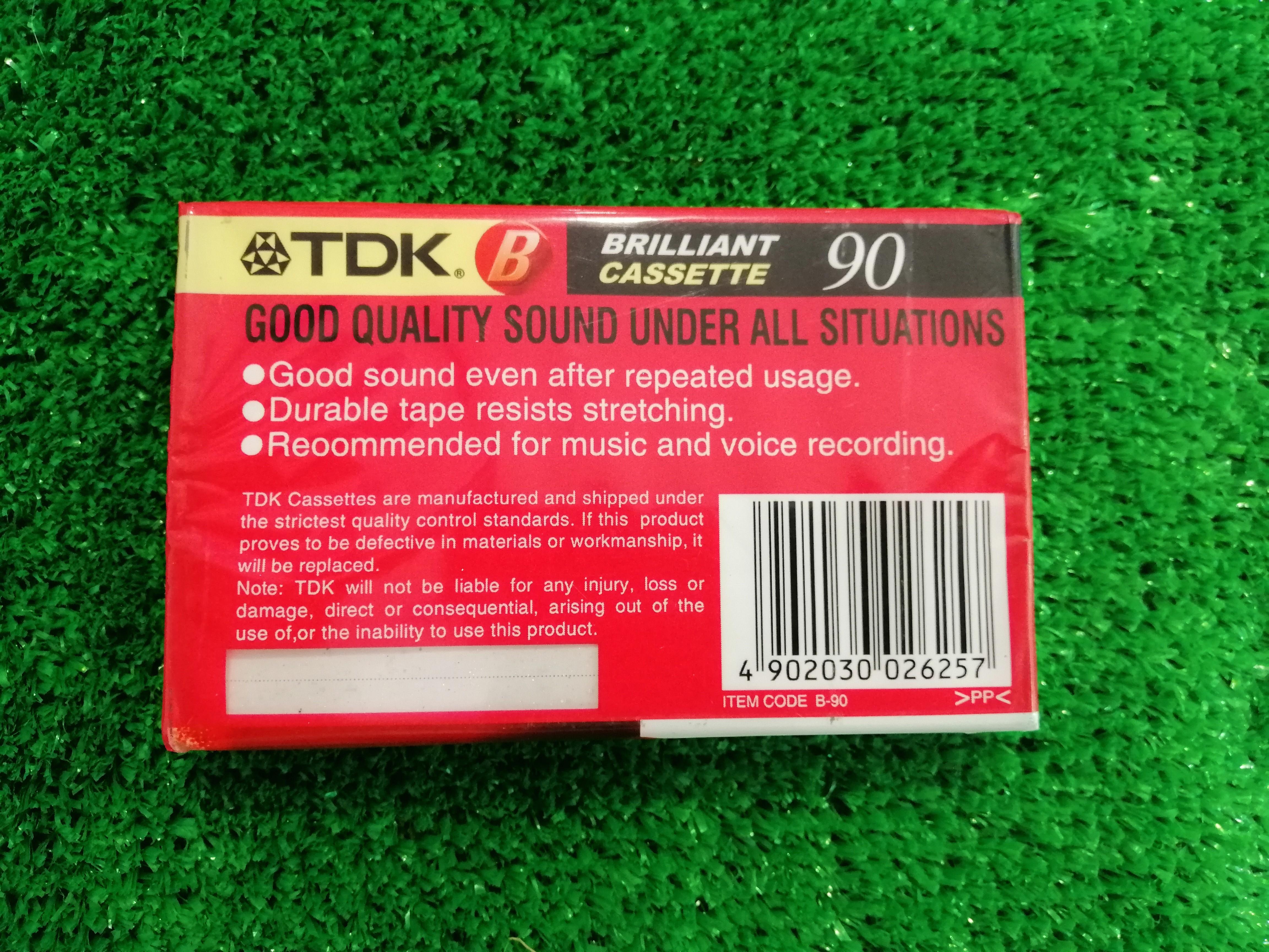 Cassette kaset TDK B - 90, Hobbies & Toys, Collectibles & Memorabilia, Vintage Collectibles on ...