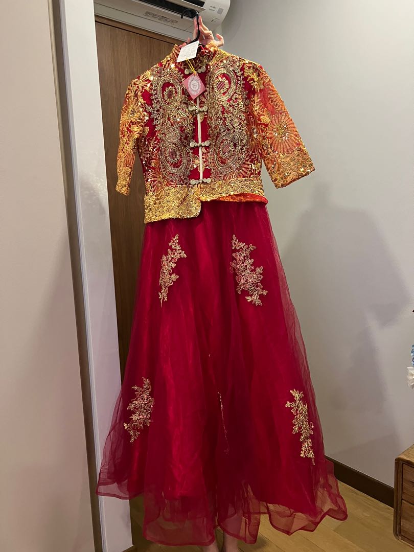 Chinese Kua Wedding, Women's Fashion, Dresses & Sets, Traditional ...