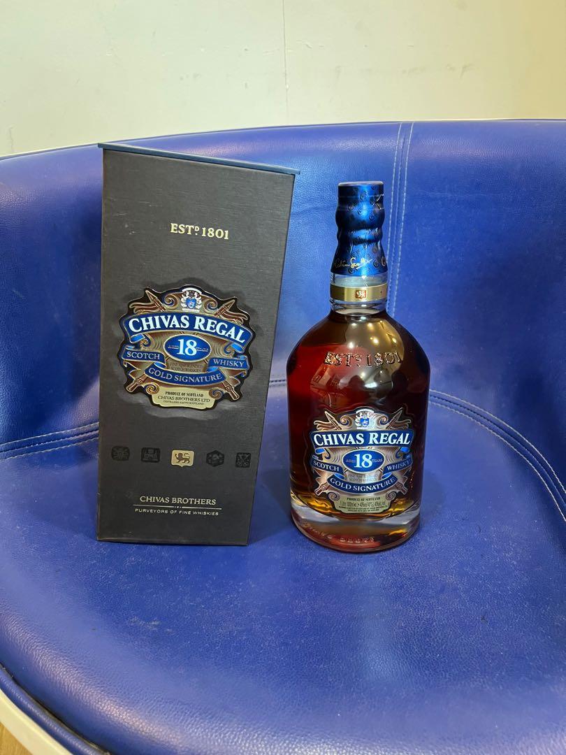 Chivas Regal 18 alcohol whisky, Food & Drinks, Alcoholic Beverages on ...