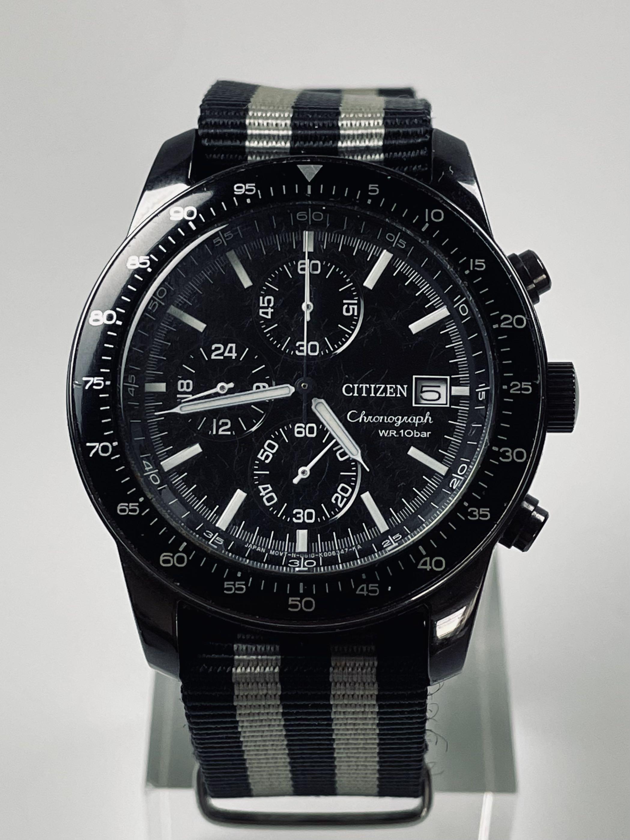 Citizen Speedmaster Ref 0610-K003989 Vintage Men’s Quartz Chronograph ...
