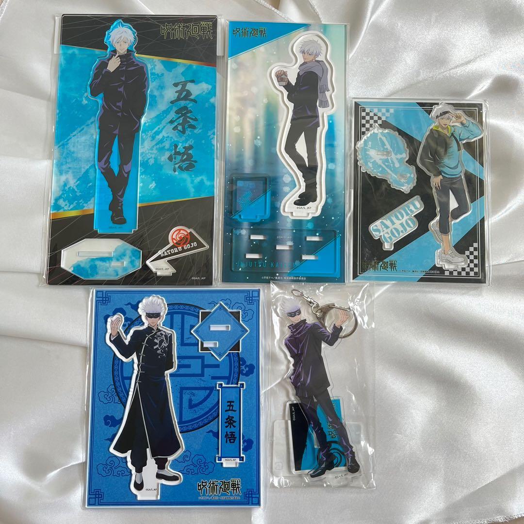 CLEARANCE jujutsu kaisen gojo satoru acrylic standees jjk, Hobbies ...