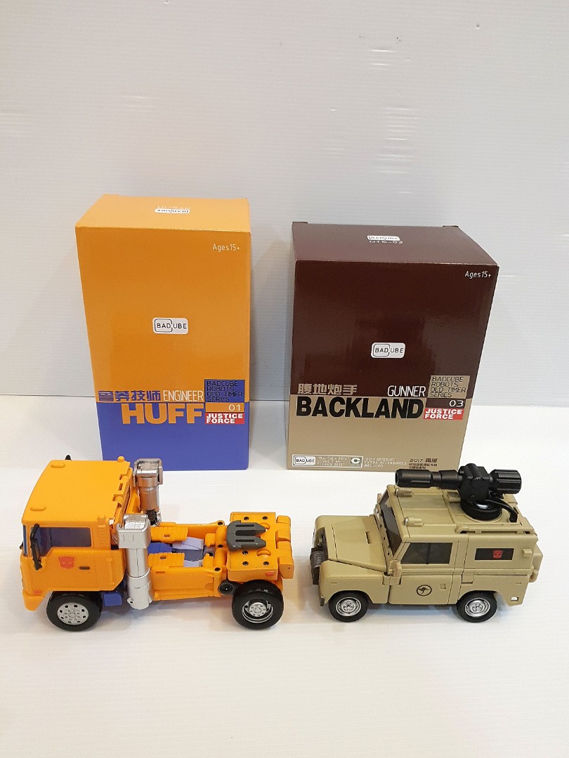 **Combo sets** Badcube OTS-01 Huff (2.0 ver) and OTS-03 Backland (2nd ...