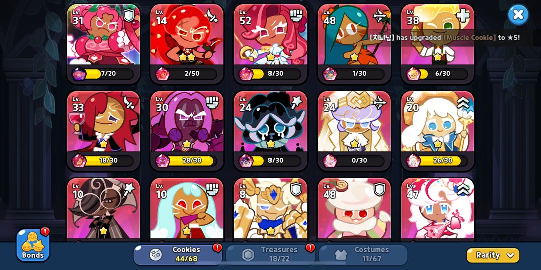 Cookie Run: Kingdom account (mid-beginner), Video Gaming, Gaming ...