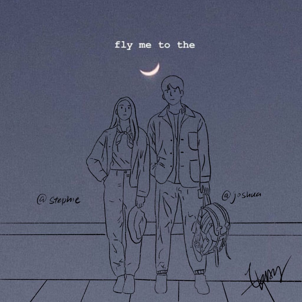 Customise Digital Outline Drawing with aesthetic background/ Line ...