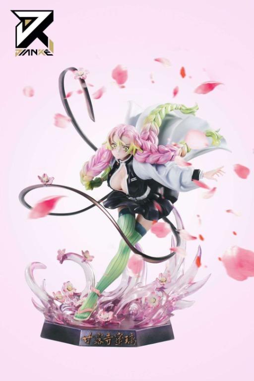 Demon Slayer Love Hashira Mitsuri Kanroji Statue Figurine, Hobbies ...
