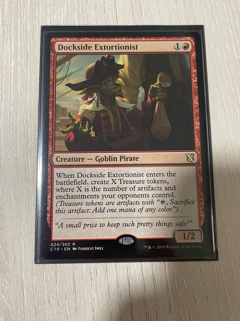 Dockside Extortionist - magic the gathering, Hobbies & Toys, Toys ...