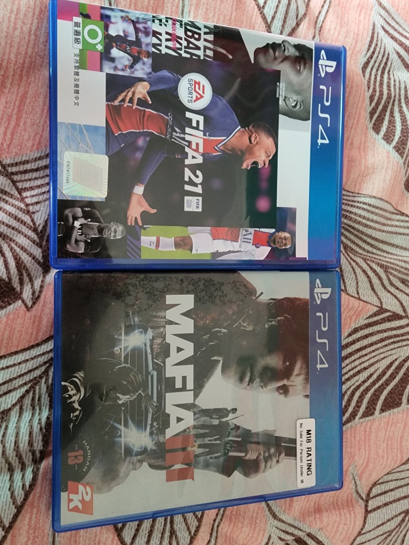 FIFA 21 & MAFIA III PS4, Video Gaming, Video Games, PlayStation on ...