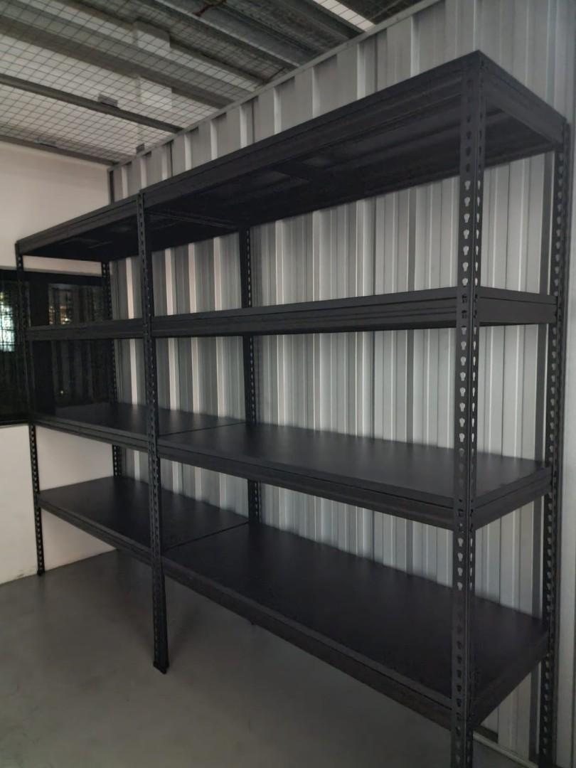 Full Metal Boltless Rack for Storeroom, BTO, Bomb Shelter, HDB, Office ...