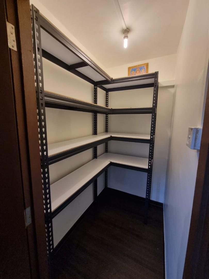 Full Metal Boltless Rack for Storeroom, BTO, Bomb Shelter, HDB, Office ...