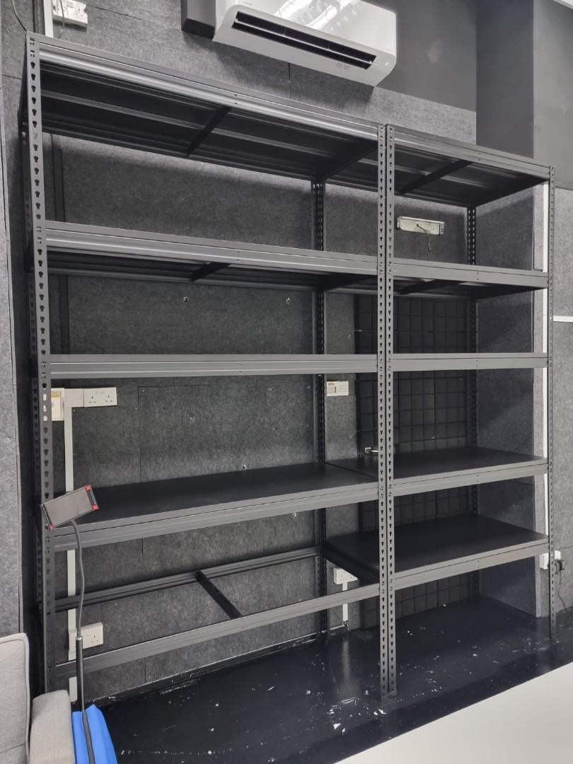 Full Metal Boltless Rack for Storeroom, BTO, Bomb Shelter, HDB, Office ...