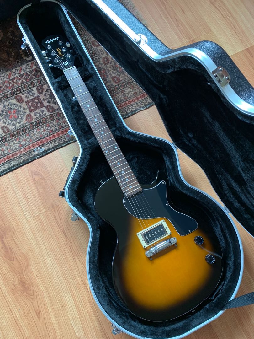 Fully upgraded Epiphone Junior, Hobbies & Toys, Music & Media, Musical ...