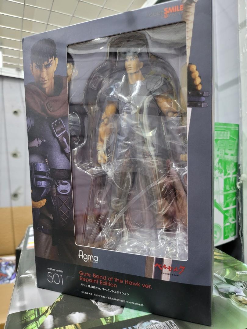 【全新】Goodsmile Figma 501 烙印戰士兵 格斯 鷹之團版本, 興趣及遊戲, 玩具 & 遊戲類 - Carousell