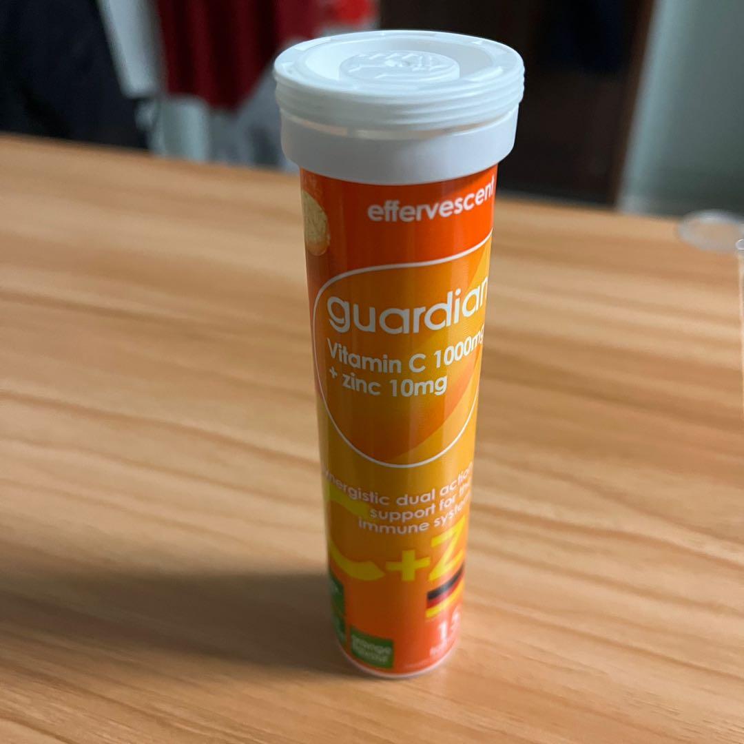 Guardian Vitamin C effervescent, Health & Nutrition, Health Supplements ...