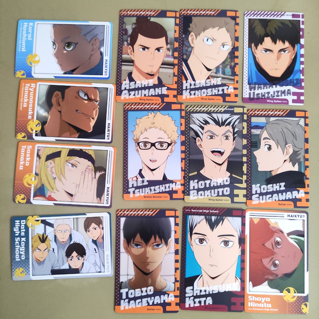 Haikyuu Snapmide Cards, Hobbies & Toys, Memorabilia & Collectibles, Fan ...