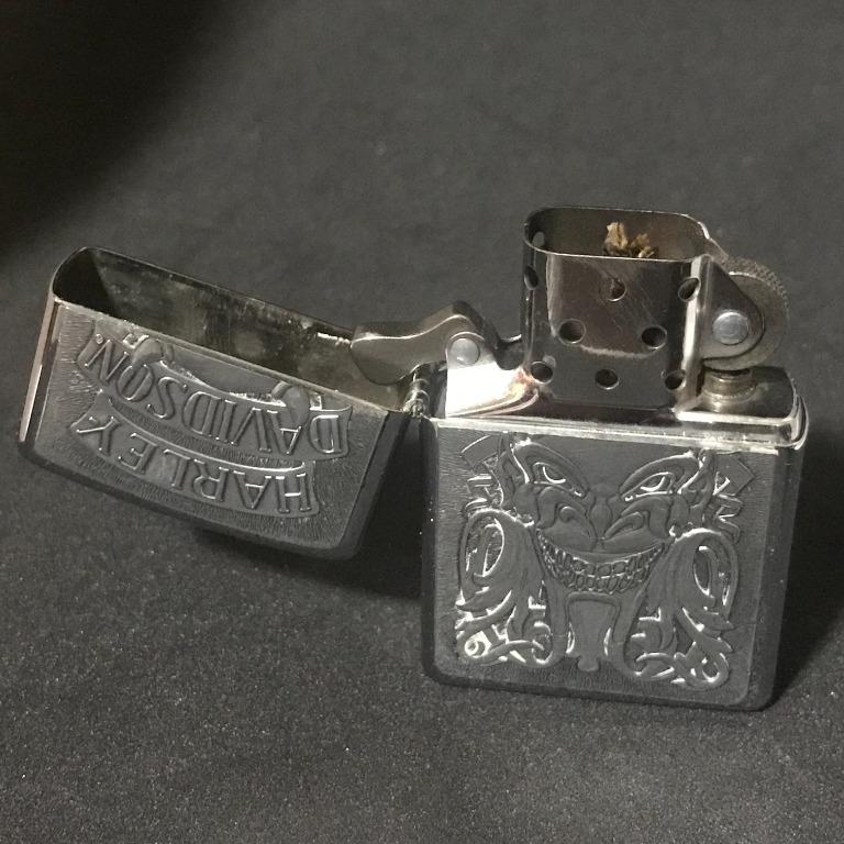 Harley Davidson Demon Devil ZIPPO LIGHTER, Hobbies & Toys, Memorabilia ...