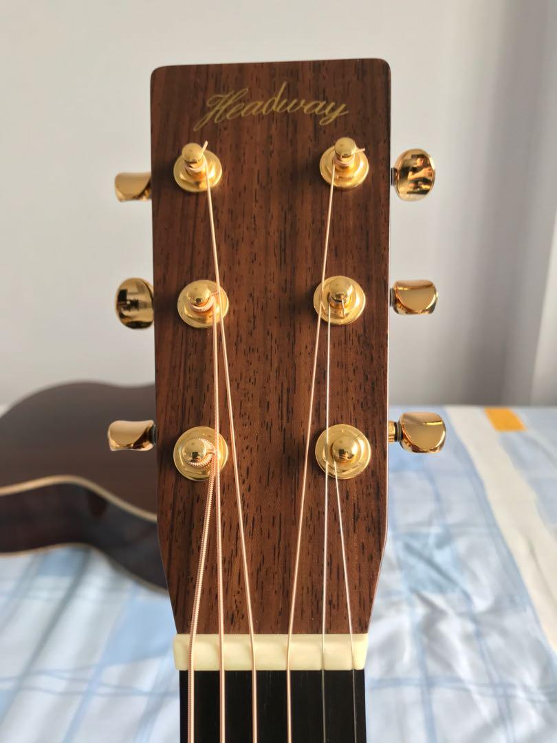 Headway Acoustic Guitar, Hobbies & Toys, Music & Media, Musical Instruments on Carousell