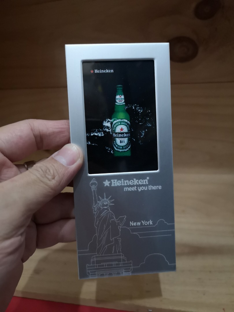 Heineken Mini Aluminum Table Photo Frame #New York, Furniture & Home ...
