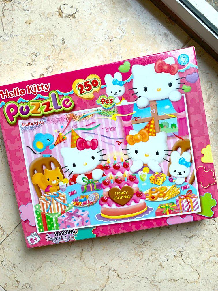 HELLO KITTY Puzzle 250pcs, Hobbies & Toys, Stationery & Craft, Handmade ...