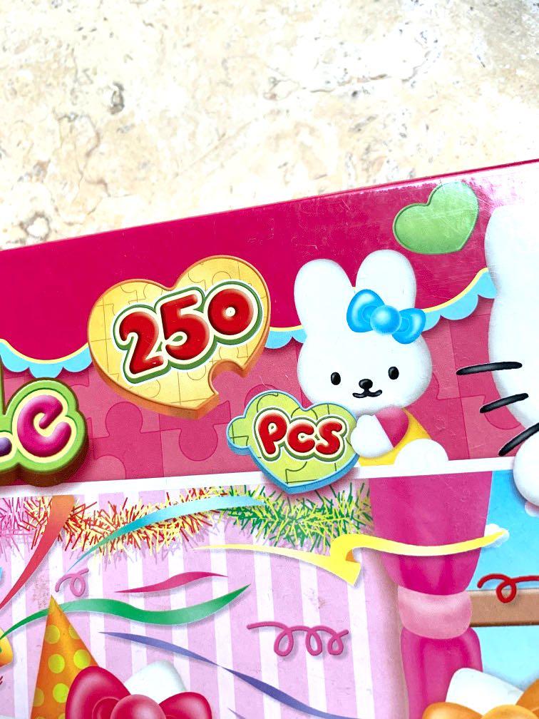 HELLO KITTY Puzzle 250pcs, Hobbies & Toys, Stationery & Craft, Handmade Craft on Carousell