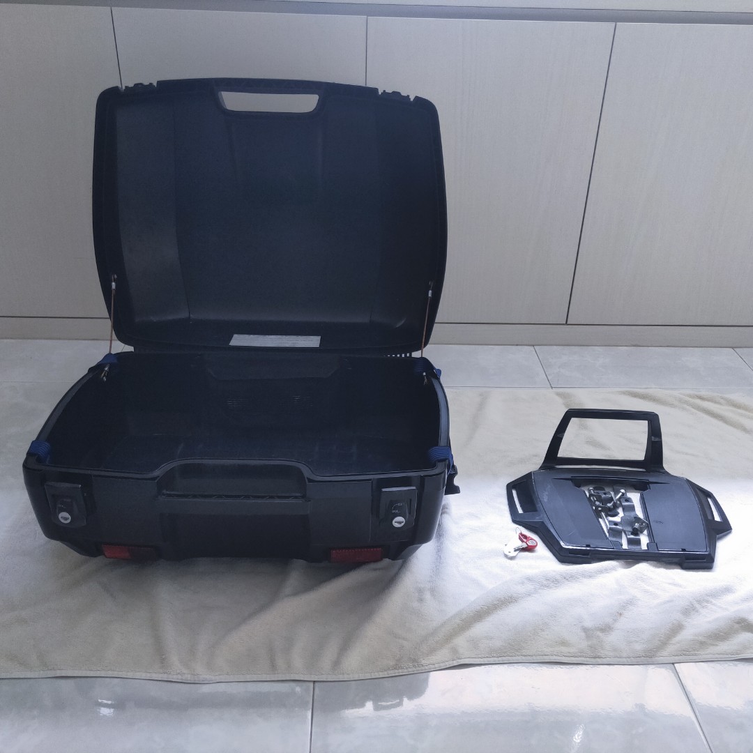 Hepco & Becker 55L Complete Top Box For Sale, Motorcycles, Motorcycle ...