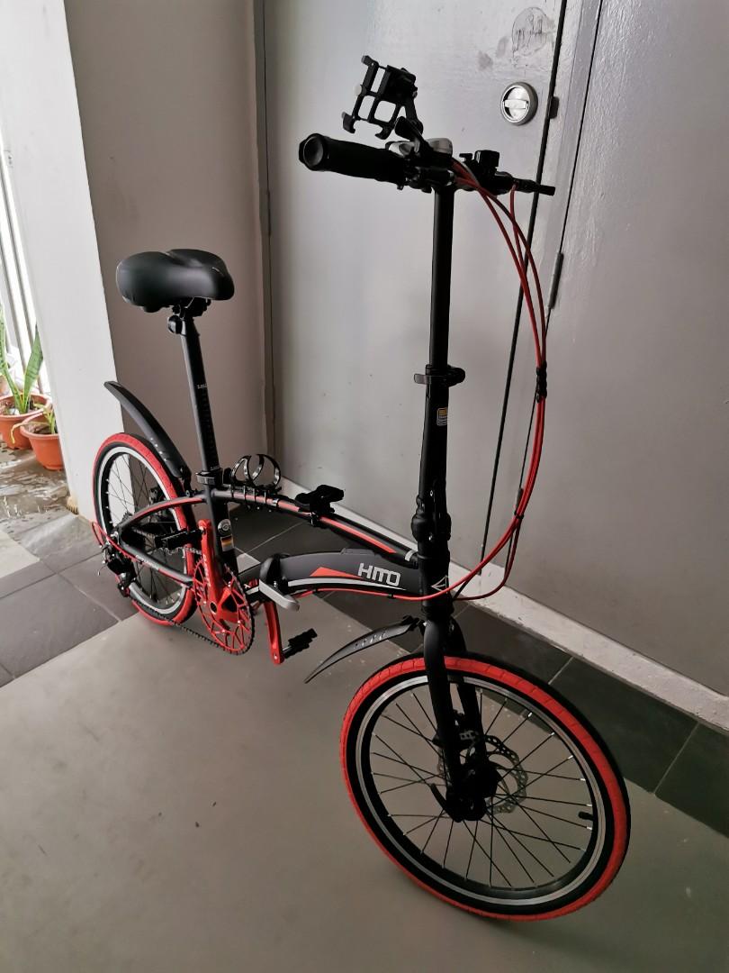HITO X6 Foldable bike, Sports Equipment, PMDs, E-Scooters & E-Bikes, E ...