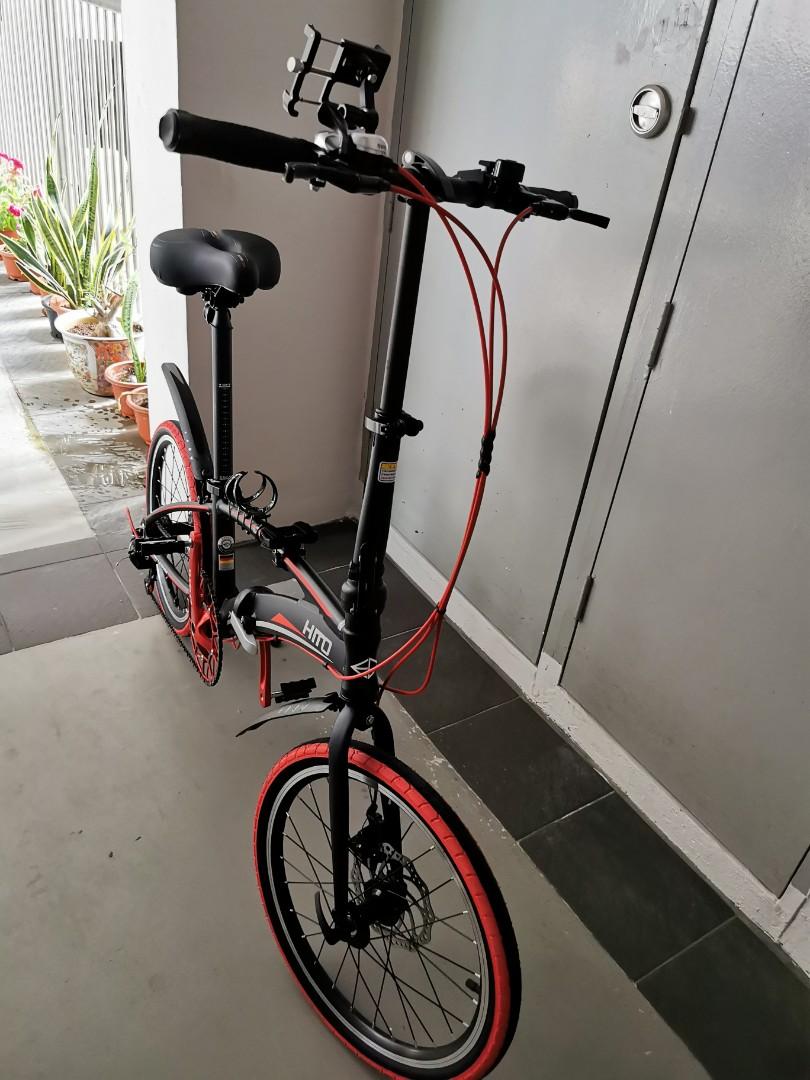 HITO X6 Foldable bike, Sports Equipment, PMDs, E-Scooters & E-Bikes, E ...