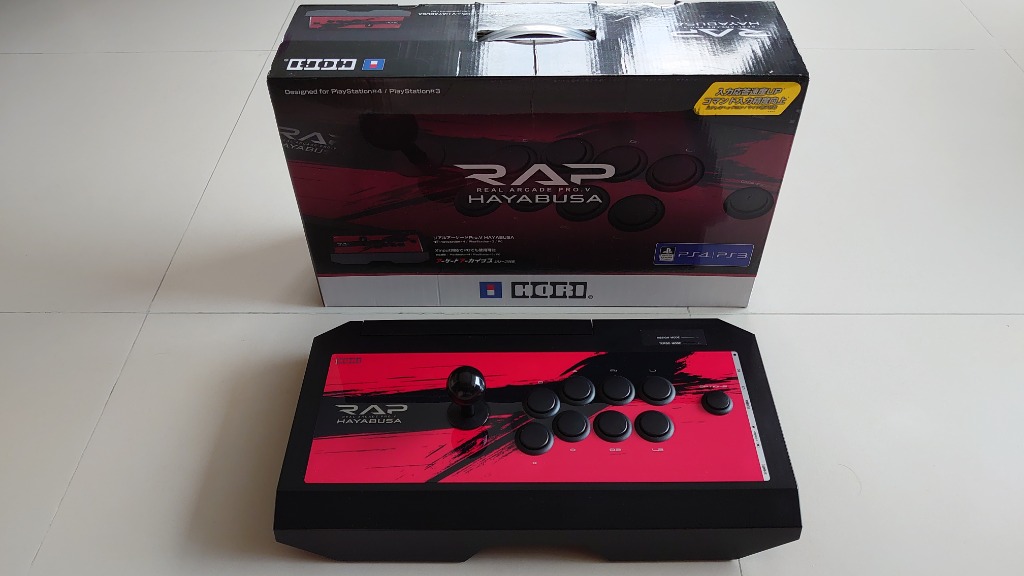 日本 Hori PS5/PS4 大手掣 (全新) RAP (Real Arcade Pro V) Hayabusa 街機掣, 電子遊戲, 遊戲 ...