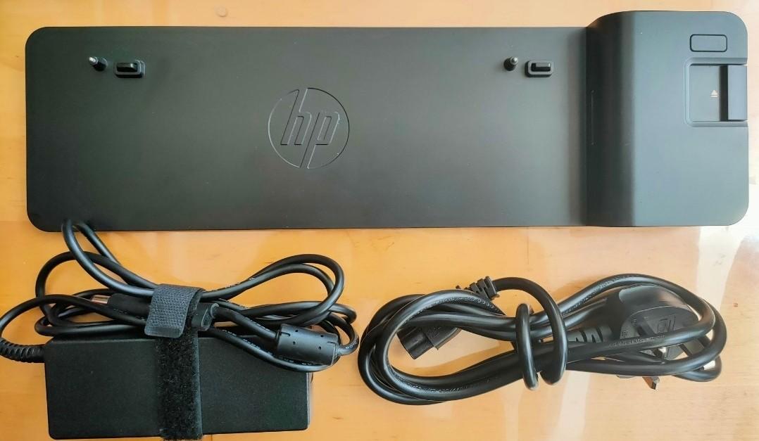 HP Docking Station + Power Adapter, Computers & Tech, Parts ...