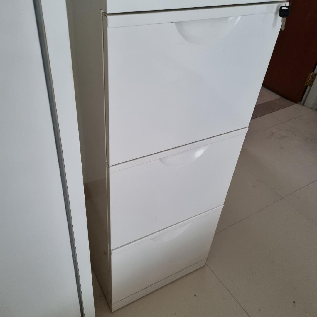 Ikea 3-tier filing cabinet ERIK, Furniture & Home Living, Furniture ...