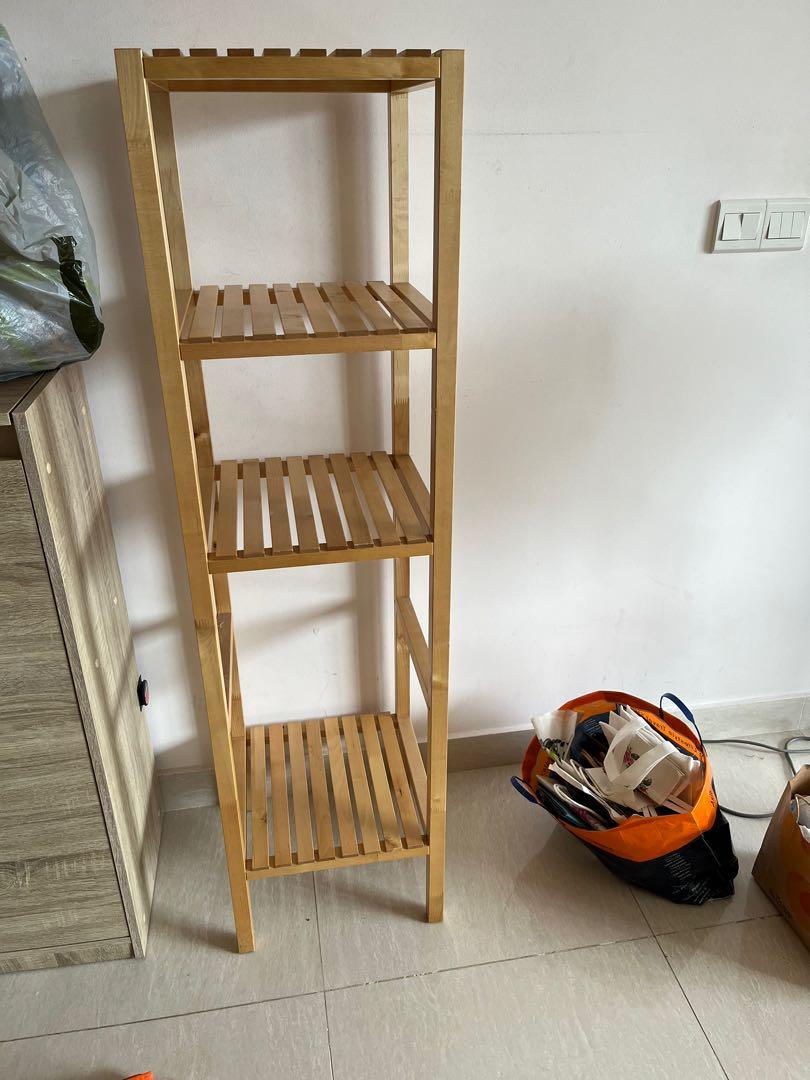Ikea 4 tier rack, fully assembled, Furniture & Home Living, Furniture ...