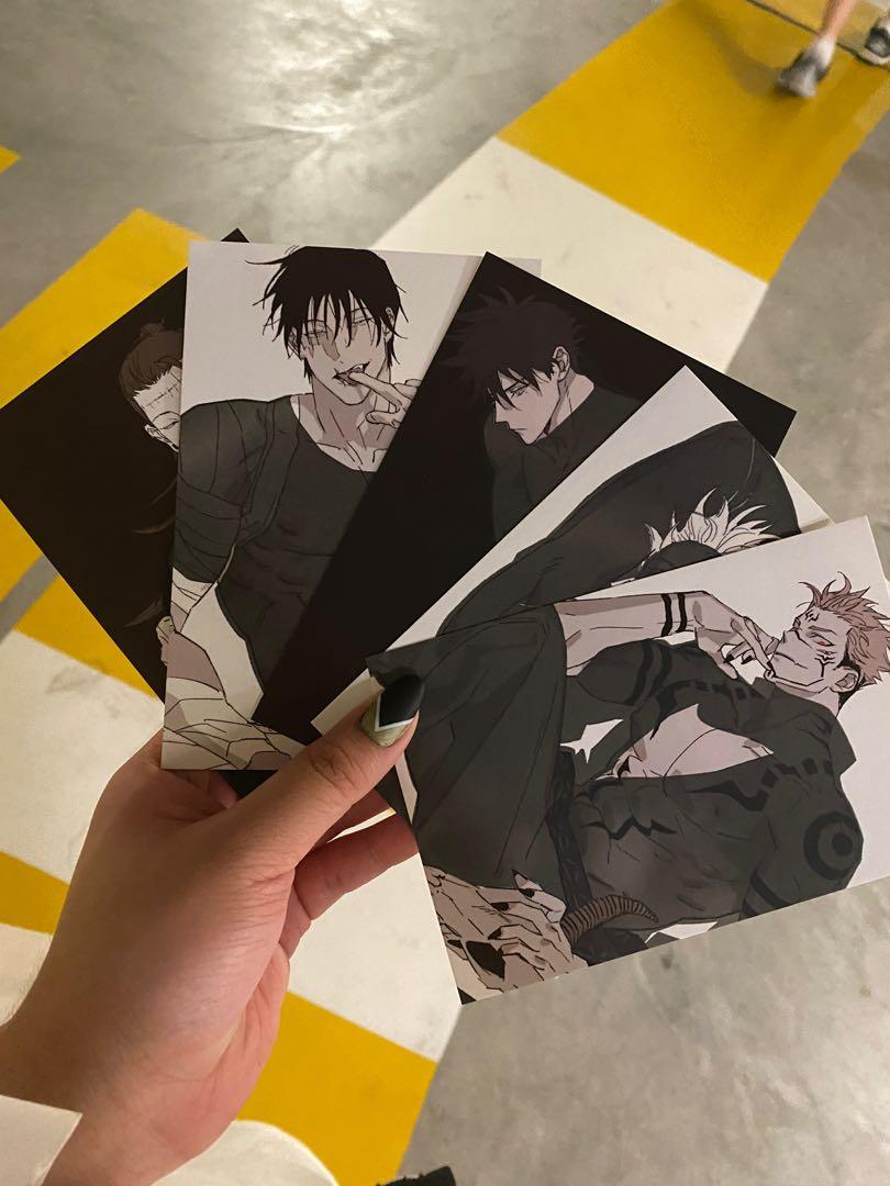 JUJUTSU KAISEN JJK THERMAL POSTCARDS, Hobbies & Toys, Memorabilia ...