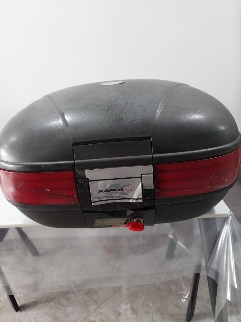 KAPPA 52L TOP BOX n base plate, Motorcycles, Motorcycle Accessories on ...