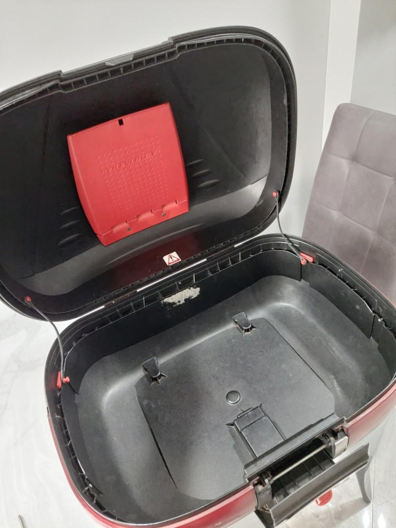 KAPPA 52L TOP BOX n base plate, Motorcycles, Motorcycle Accessories on ...