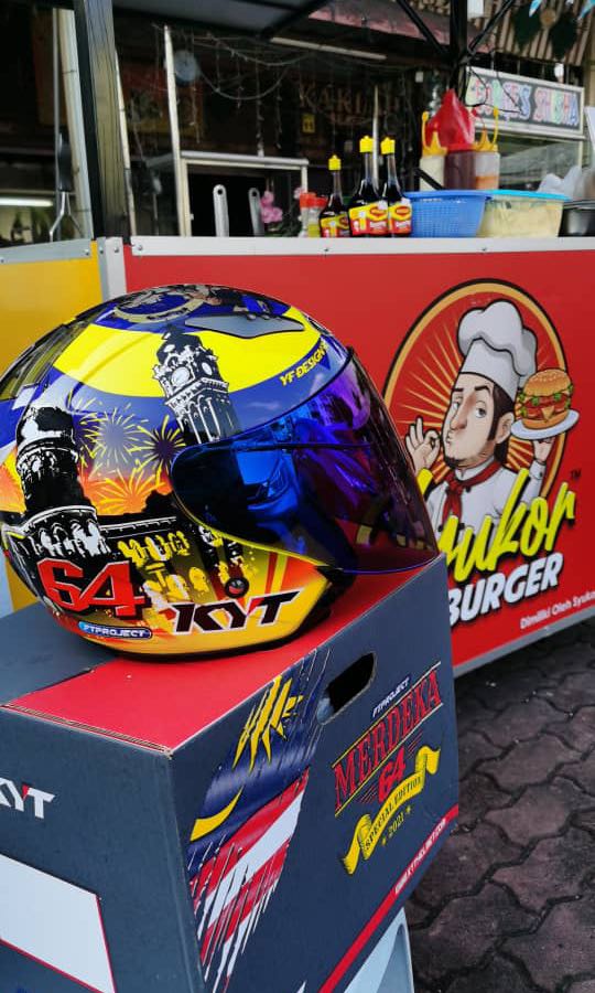 KYT MERDEKA 64 Special Edition, Motorbikes on Carousell