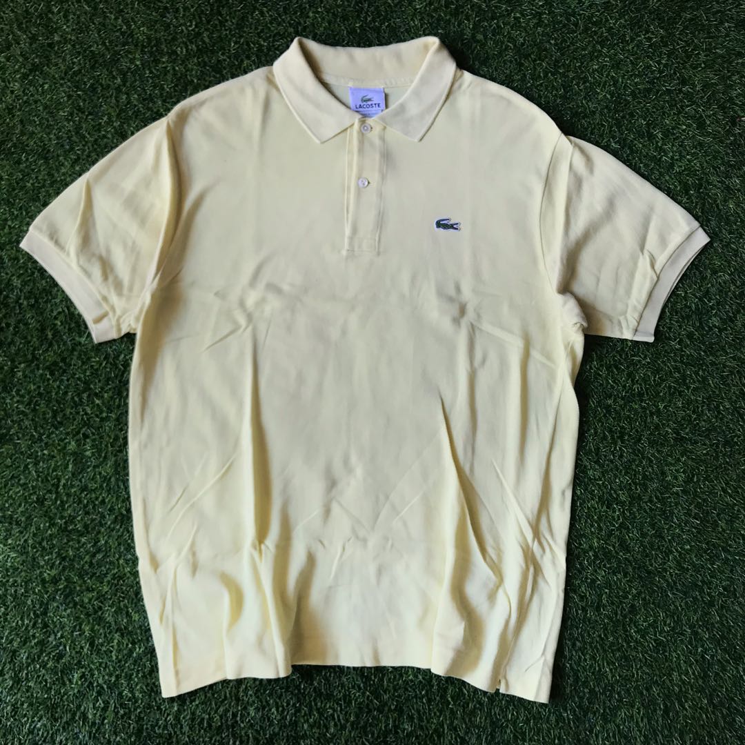 Lacoste Lemon Polo, Men's Fashion, Tops & Sets, Tshirts & Polo Shirts ...