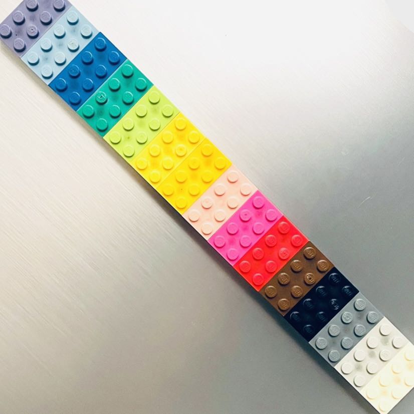 Lego 2x4 Brick Magnets (15 pcs), Hobbies & Toys, Toys & Games on Carousell