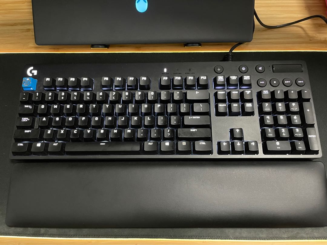 Logitech G610 Mechanical Gaming Keyboard. Cherry Mx Blue Switch ...