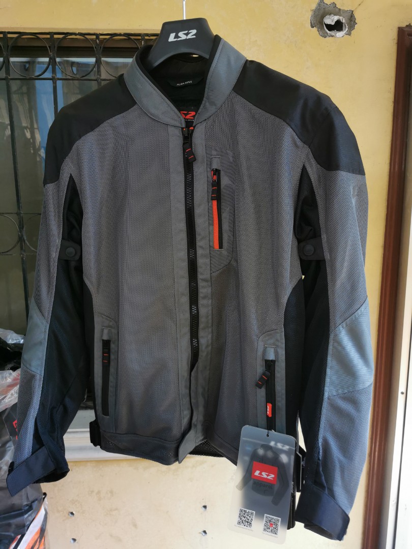 LS2 Alba Man Riding Jacket, Motorbikes, Motorbike Parts & Accessories ...