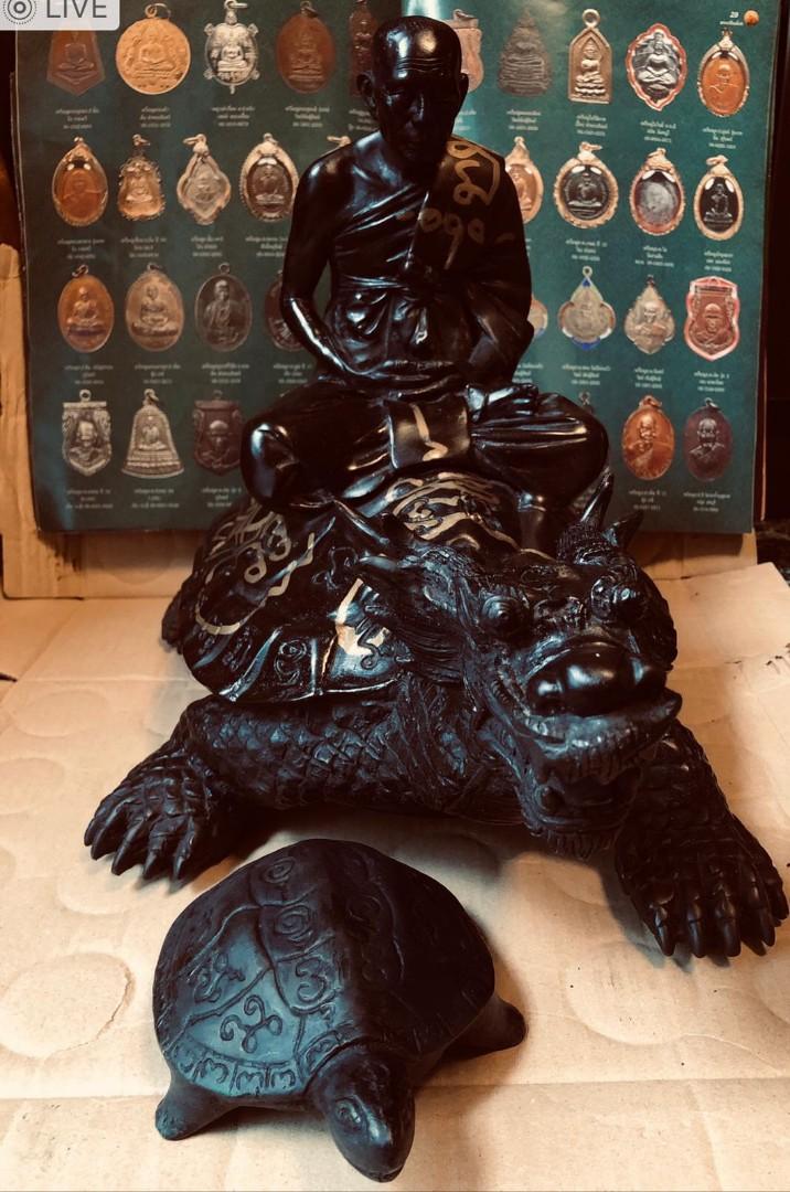 Luang Phor Liew Phaya Tao / Lp Liew Wealth Turtle / Phra Bucha, Hobbies & Toys, Memorabilia ...
