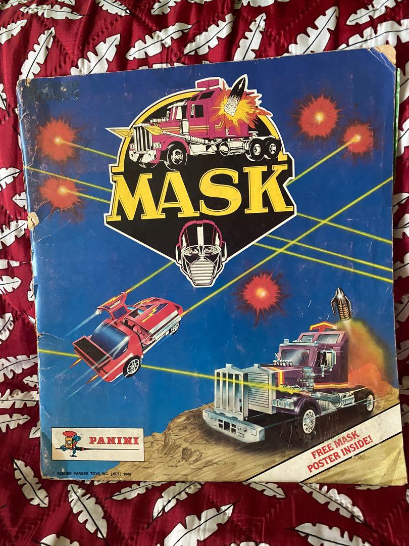 MASK Panini Sticker Album Complete ( includes poster ), Hobbies & Toys ...