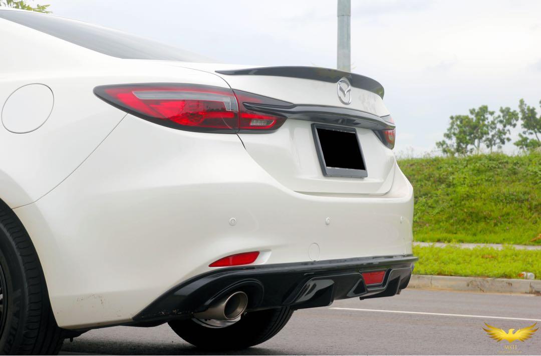 Mazda 6 Diffuser & Spoiler, Car Accessories, Accessories on Carousell