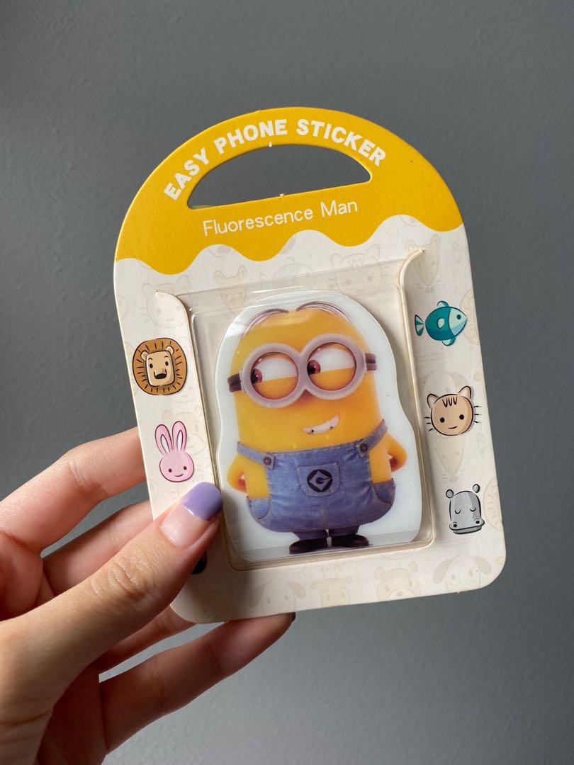 Minion phone sticker stand, Mobile Phones & Gadgets, Mobile & Gadget ...