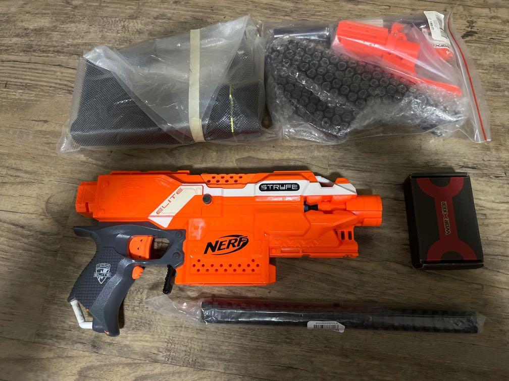 NERF Stryfe Modded with Worker Submarine Kit, Hobbies & Toys, Toys ...