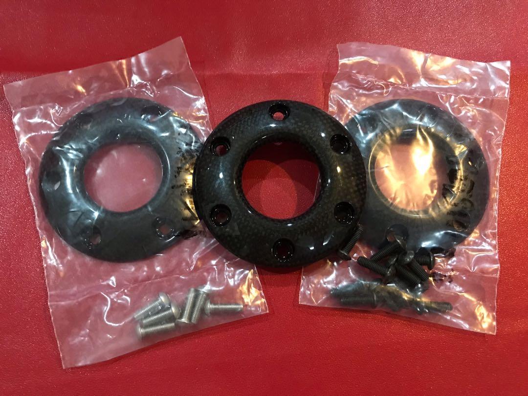 MOMO CARBON FIBER Center ring cap for all MOMO steering Wheels, Auto ...