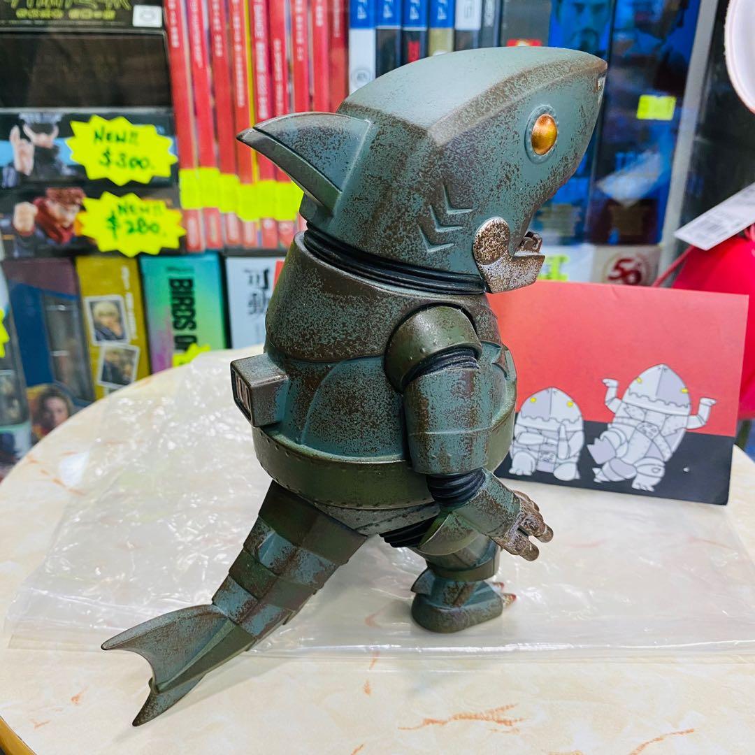 Momoco Studio 毛毛二 鉄甲鯊力士 鐵甲鯊力士 Figure, 公告欄 - Carousell