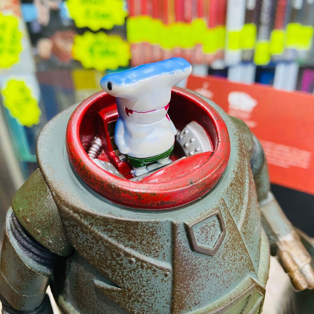 Momoco Studio 毛毛二 鉄甲鯊力士 鐵甲鯊力士 Figure, 公告欄 - Carousell