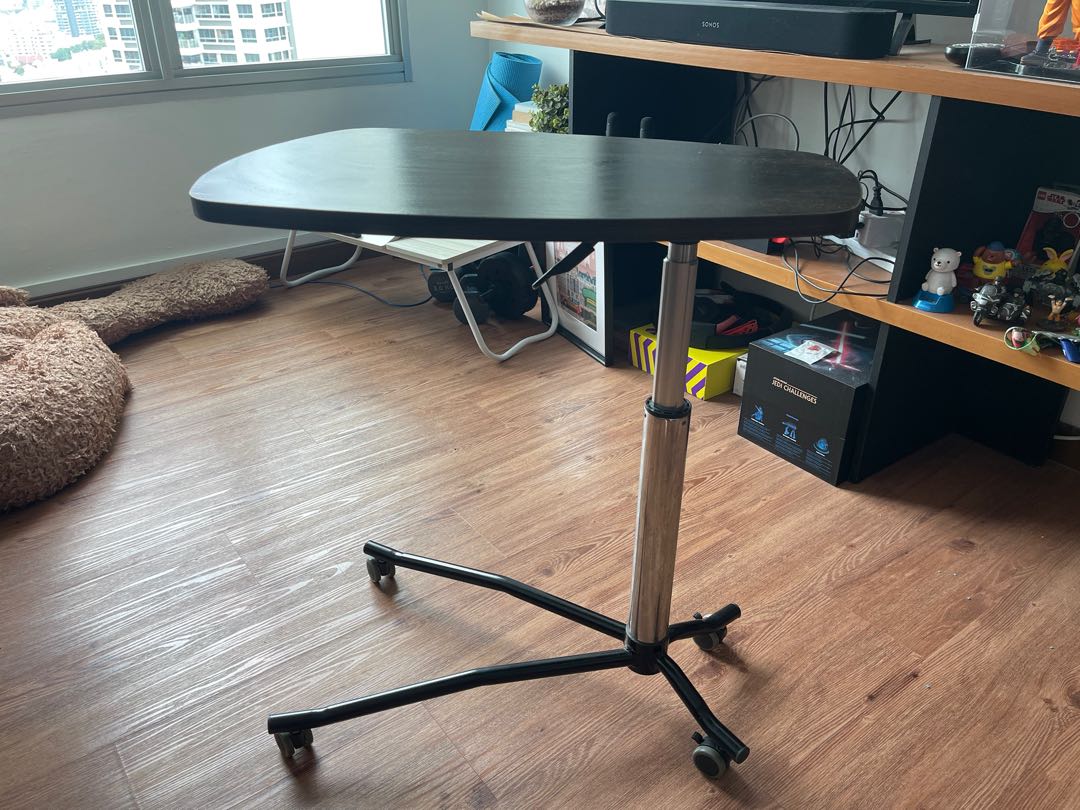 High Quality Height Adjustable Moving Desk, Furniture & Home Living ...