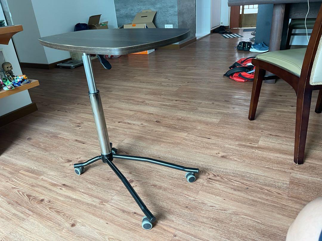 High Quality Height Adjustable Moving Desk, Furniture & Home Living ...