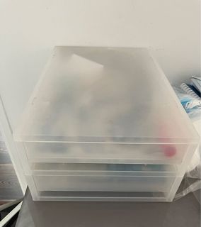 Muji storage box / MUJI Polypropylene Stocker , Furniture & Home Living ...