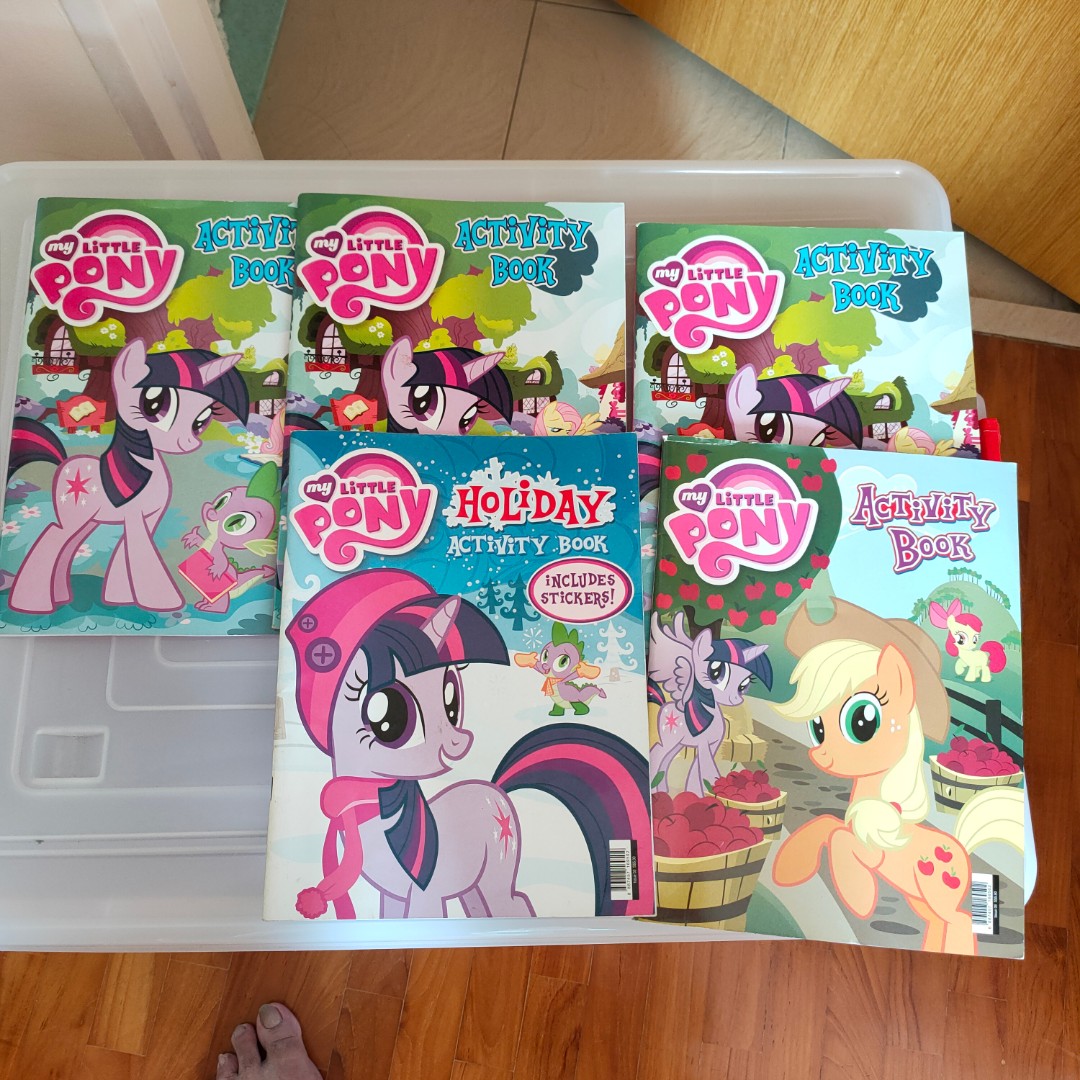 My Little Pony Activity Book, Hobbies & Toys, Books & Magazines ...